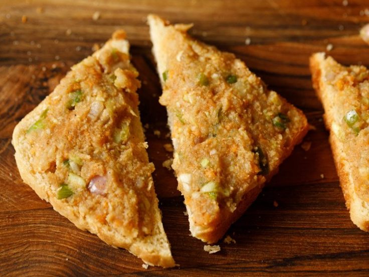 chinese toast recipe | vegetable chinese toast | chinese veg toast