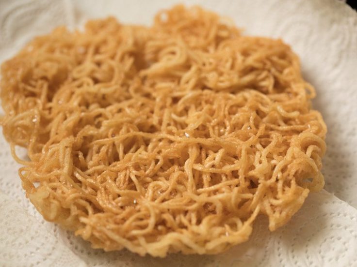 Fried Noodles (DIY) | How To Make Crispy Fried Noodles