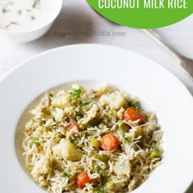 Brinji Rice | One Pot Vegetable Brinji Rice