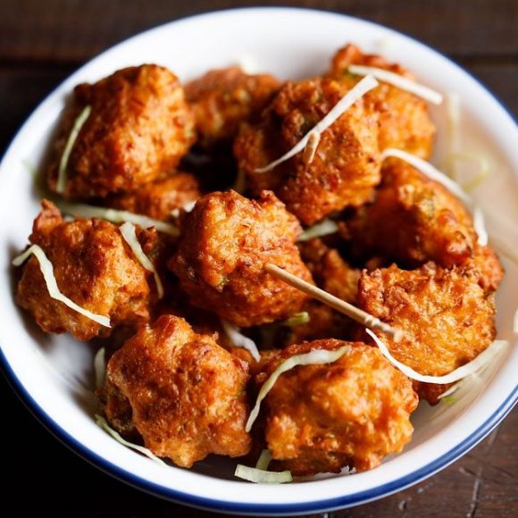 Chinese Pakoda | Cabbage Manchurian - Dassana’s Veg Recipes