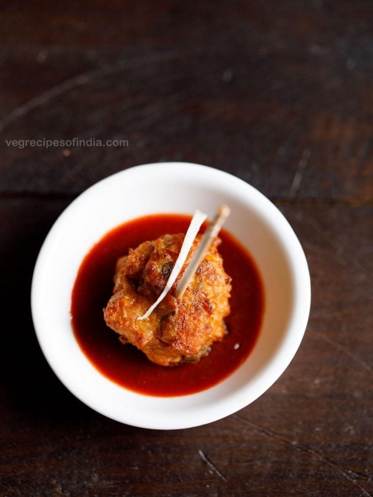 Chinese Pakoda | Cabbage Manchurian - Dassana’s Veg Recipes