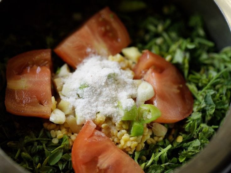 Chane Ka Saag - Dassana’s Veg Recipes