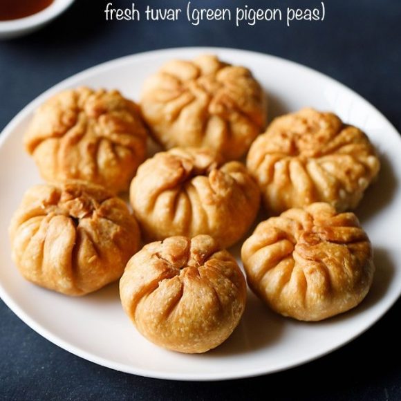 lilva kachori recipe, how to make lilva kachori | lilva ni kachori