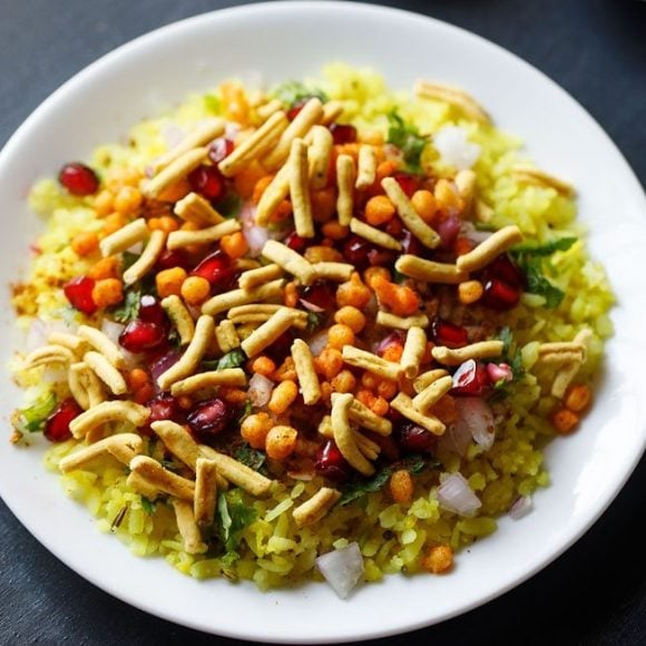 Indori Poha » Dassana's Veg Recipes Indori Poha » Dassana's Veg Recipes