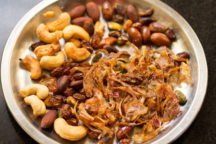 Shahi Pulao | Hyderabadi Pulao - Dassana’s Veg Recipes