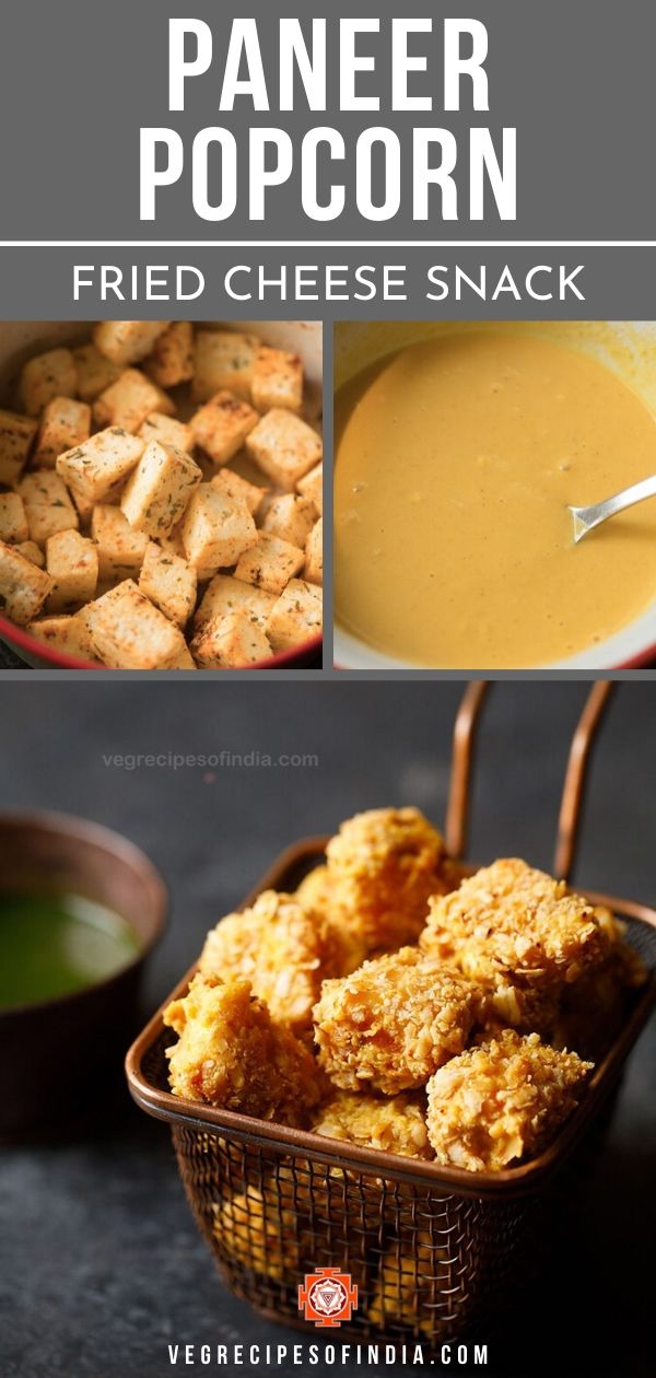 Paneer Popcorn Recipe | Paneer Nuggets - Doctor Woao