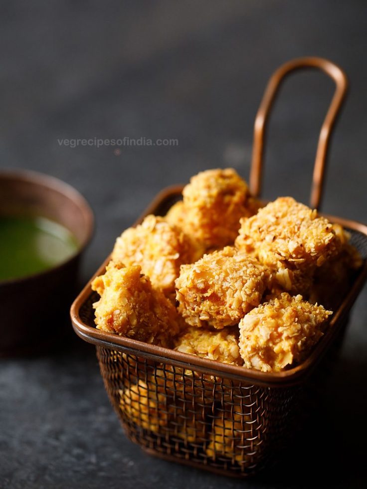 Paneer Popcorn Recipe | Paneer Nuggets - Dassana’s Veg Recipes
