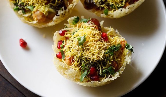 Katori Chaat Recipe | Tokri Chaat - Dassana’s Veg Recipes
