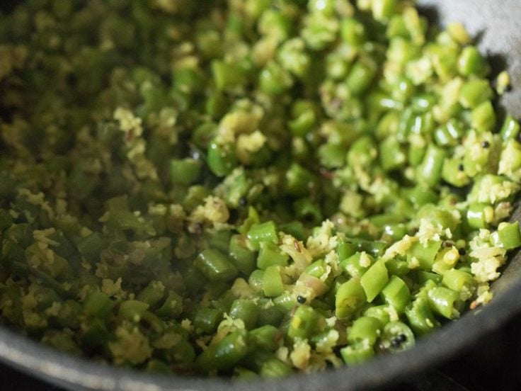 Beans Thoran Recipe - Dassana’s Veg Recipes