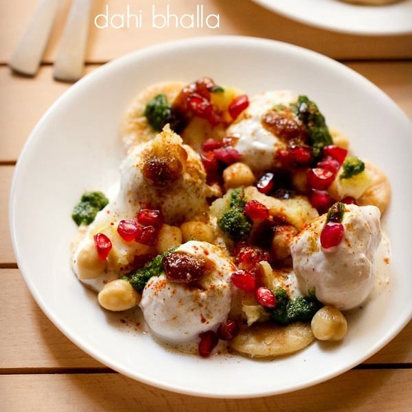 Dahi Bhalla Recipe (Dahi Bhalle) - Dassana’s Veg Recipes
