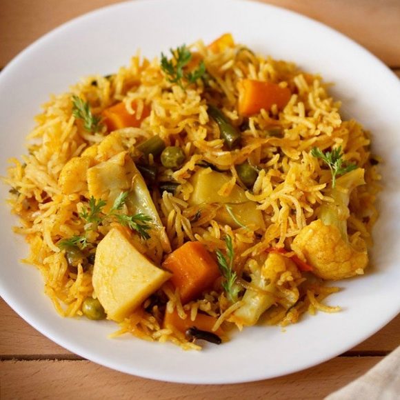 Tehri Recipe | Tahri (Vegetable Rice) - Dassana’s Veg Recipes