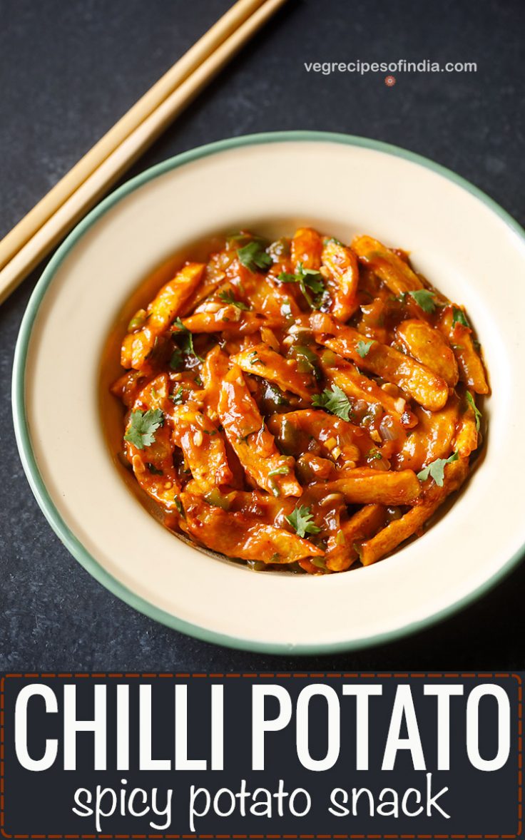 Chilli Potato Recipe - Dassana’s Veg Recipes