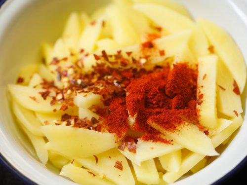 Chilli Potato Recipe - Dassana’s Veg Recipes
