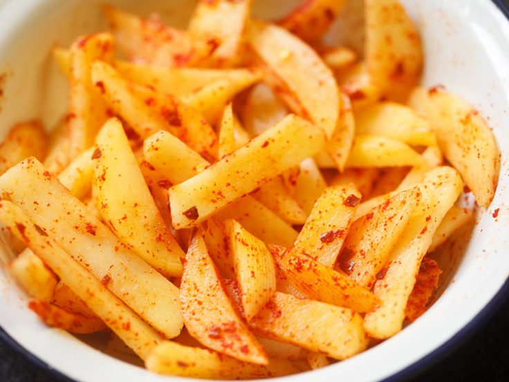 Chilli Potato Recipe - Dassana’s Veg Recipes
