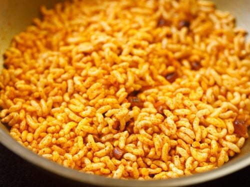 Churumuri Recipe | Masala Mandakki (Spicy Puffed Rice Snack)