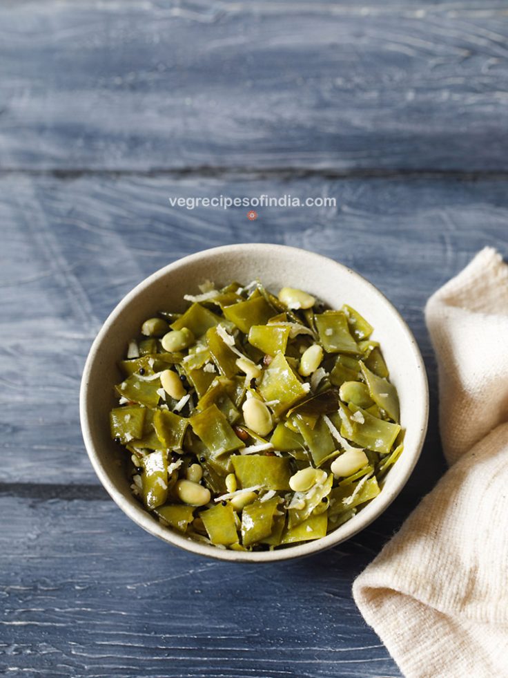 Avarakkai Poriyal | Avarakkai Recipe - Dassana’s Veg Recipes