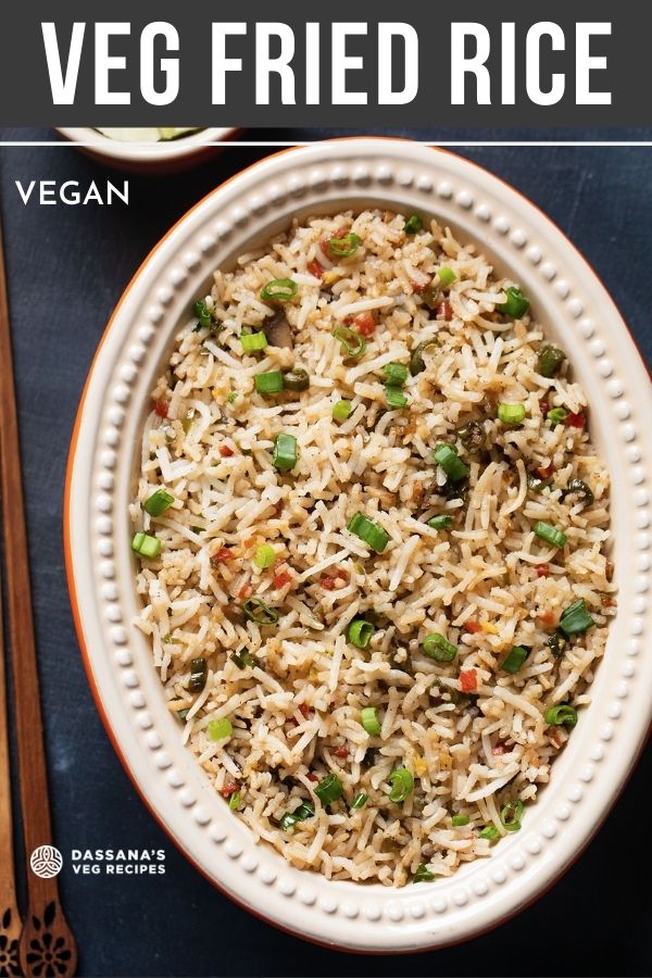 Fried Rice Recipe | Vegetable Fried Rice » Dassana's Veg Recipes