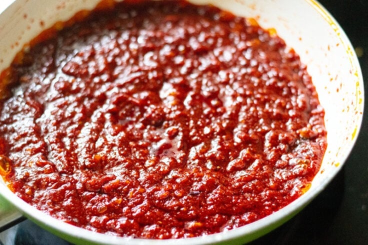 Schezwan Sauce (Schezwan Chutney) - Dassana’s Veg Recipes