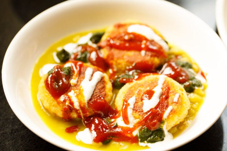 Ragda Patties Recipe (Mumbai Style Ragda Pattice)