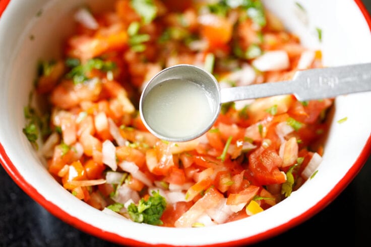 Pico De Gallo Recipe (Salsa Fresca) - Dassana’s Veg Recipes