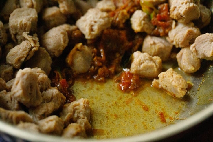 Soya Chunks Fry (Kerala Style Meal Maker Fry) - Dassana’s Veg Recipes