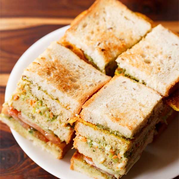 Club Sandwich Recipe (Indian Style) - Pasaulio receptai
