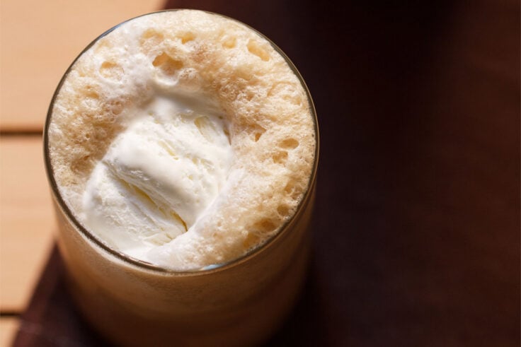 Coffee Milkshake (With Ice Cream) - Dassana’s Veg Recipes