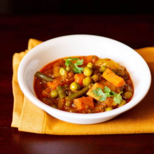 Veg Kolhapuri Recipe - Dassana’s Veg Recipes