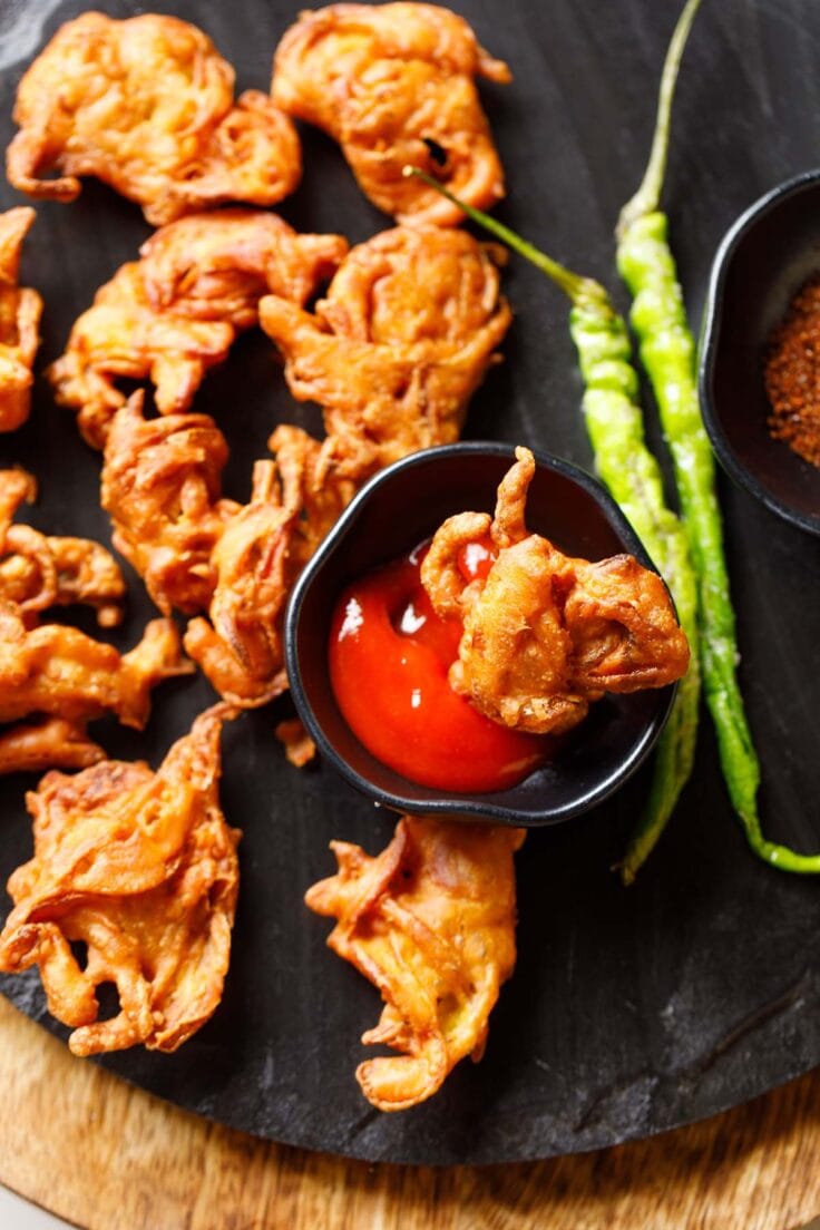 Onion Pakoda Recipe - Dassana’s Veg Recipes