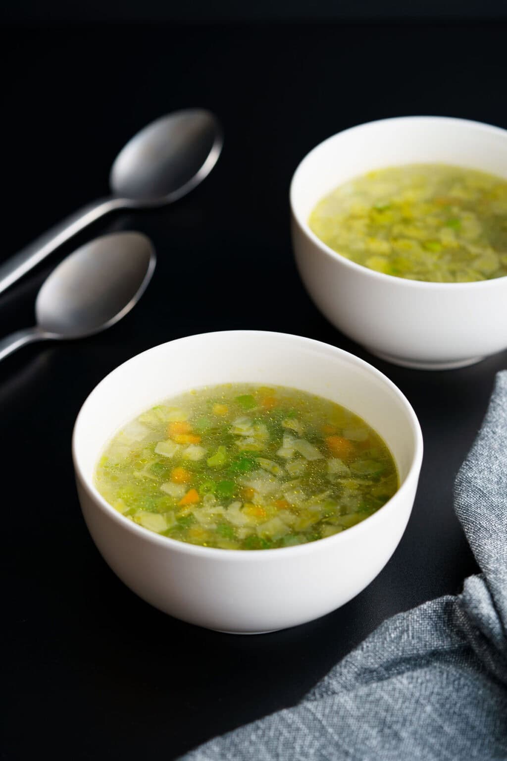 Clear Soup Recipe (Clear Veg Soup) - Dassana’s Veg Recipes