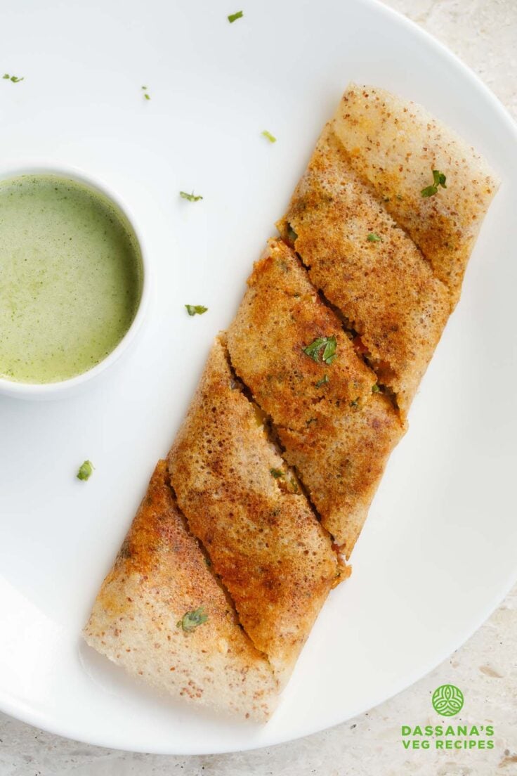 Paneer Dosa Recipe - Dassana’s Veg Recipes