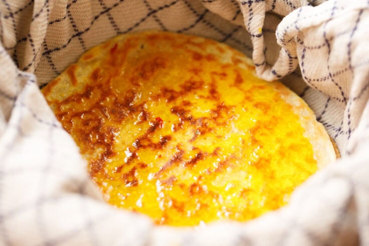 Sheermal Recipe (Baked & Stovetop Shirmal Roti) - Dassana’s Veg Recipes