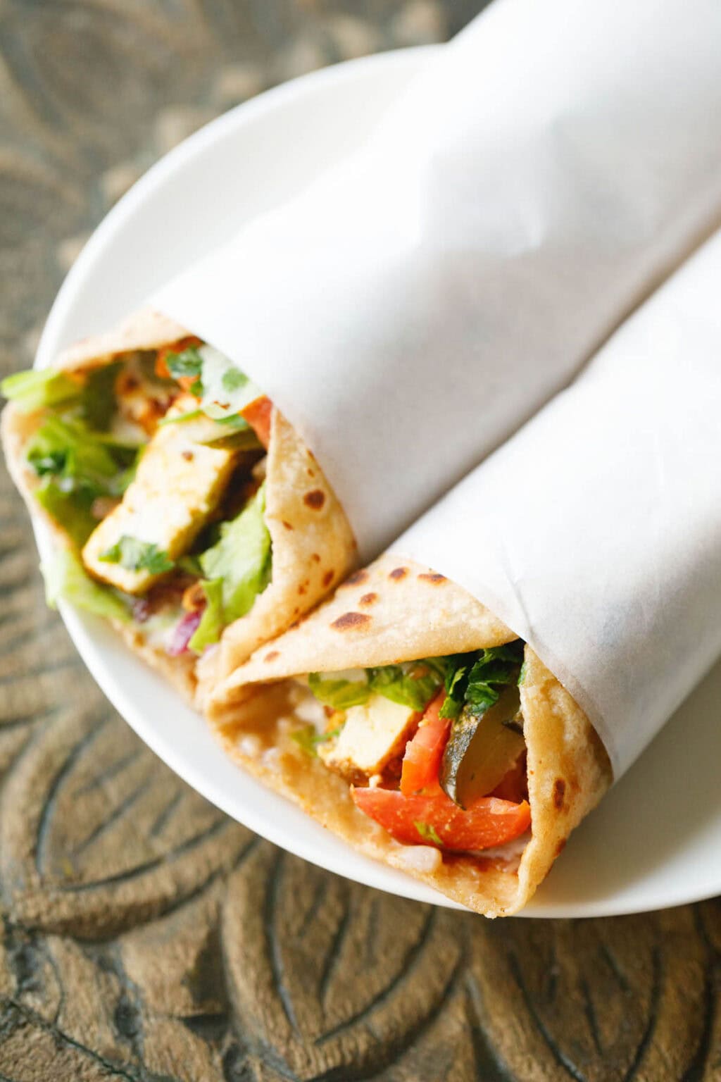 Paneer Shawarma Recipe - Dassana’s Veg Recipes