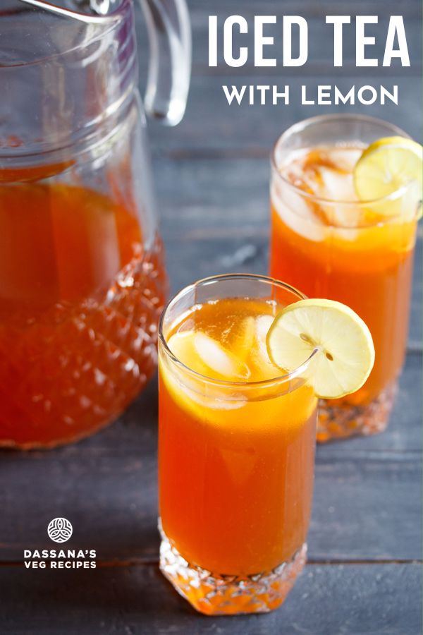 Iced Tea Recipe | Lemon Iced Tea – The Harmonic Times