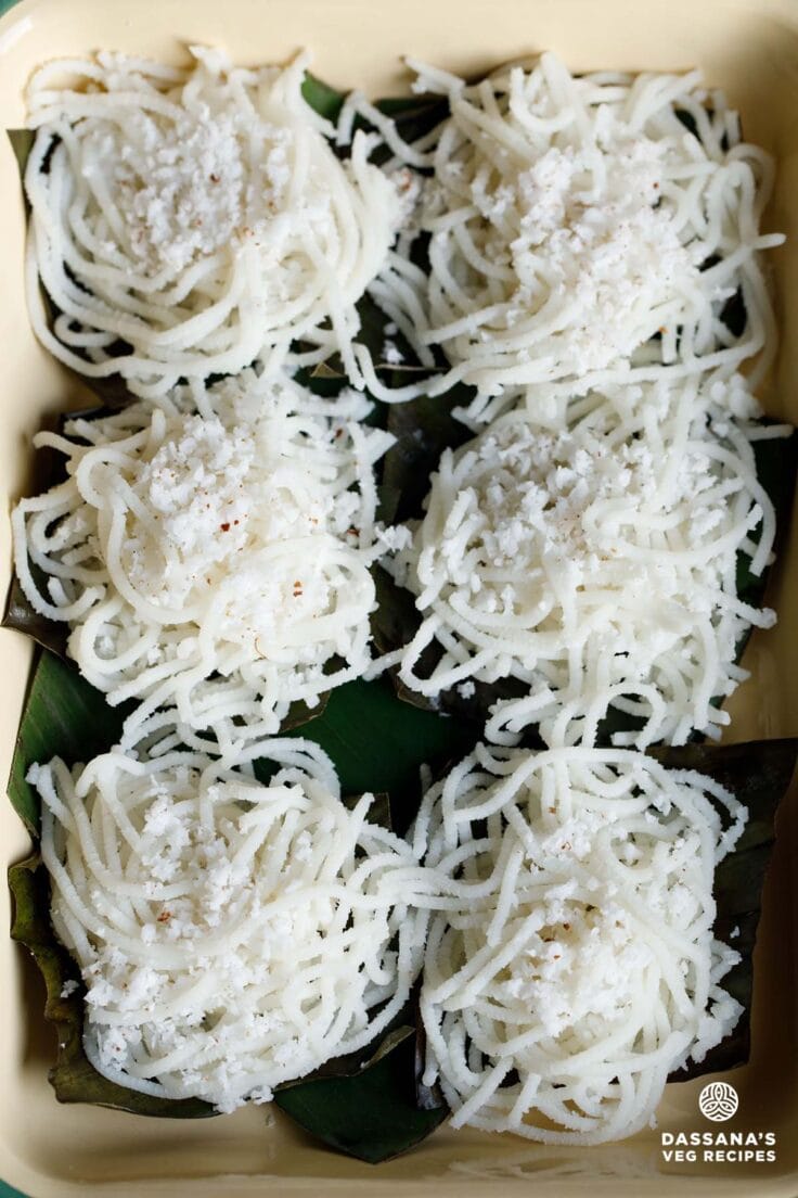 Idiyappam Recipe | Nool Puttu (String Hoppers)