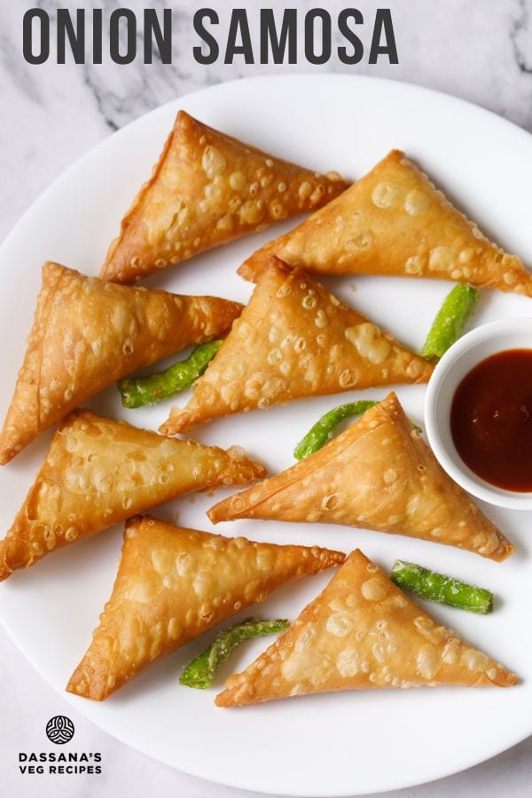 Onion Samosa | Patti Samosa | Irani Samosa – Dassana's Veg Recipes